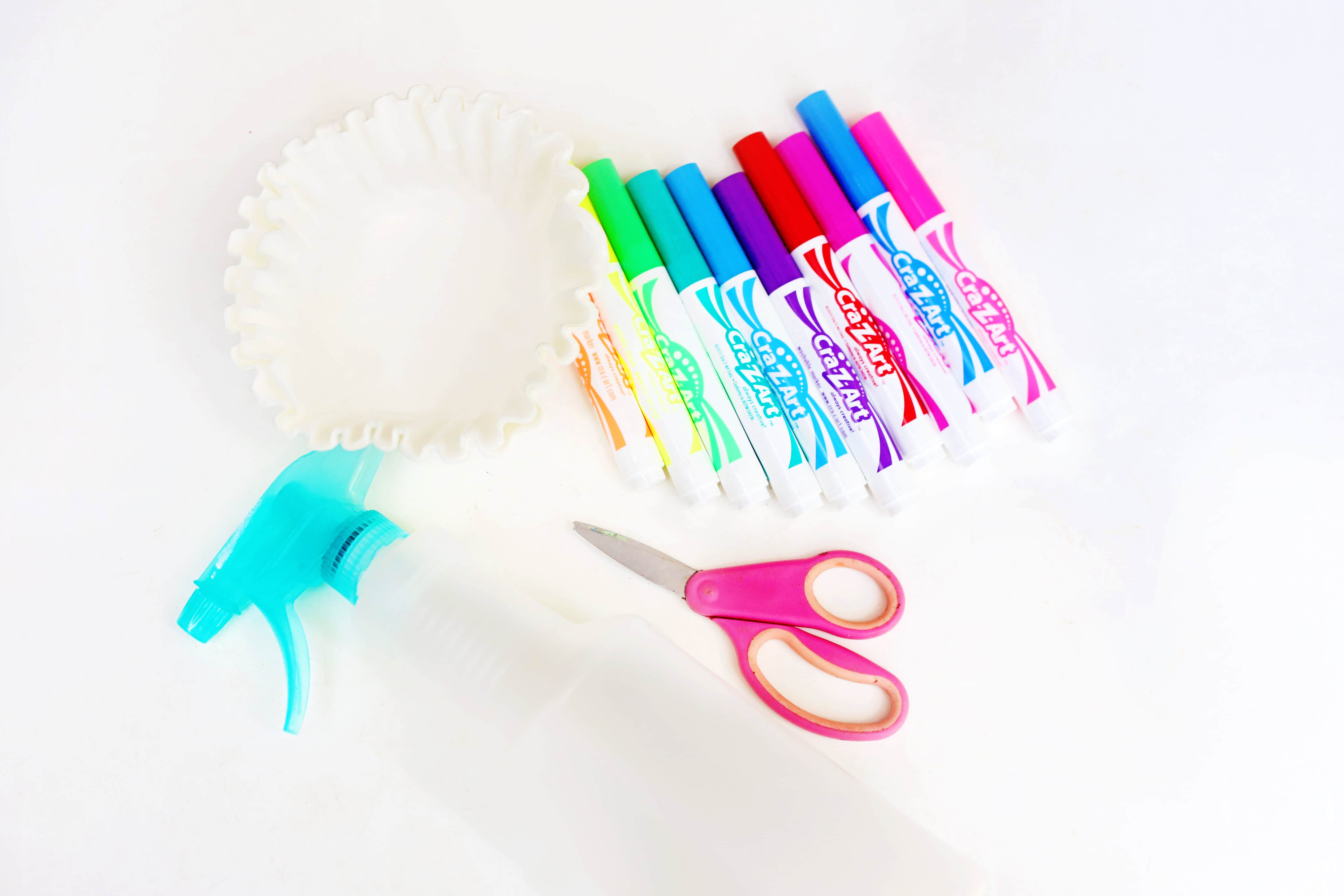 Create Your Own Colorful Coffee Filter Tropical Fish Craft! - A Crazy ...