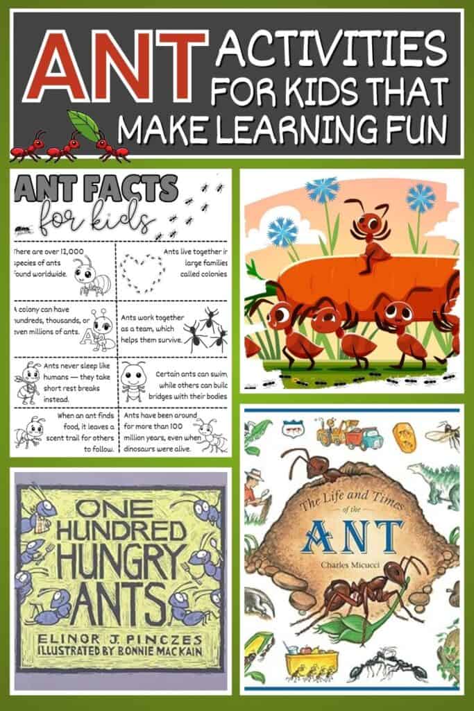 Ant Activities for Kids: Books, Crafts, and Learning Ideas - Mom Loves ...
