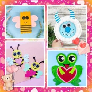 Fun & Easy February Crafts for Kids (Simple Winter & Valentine Ideas ...